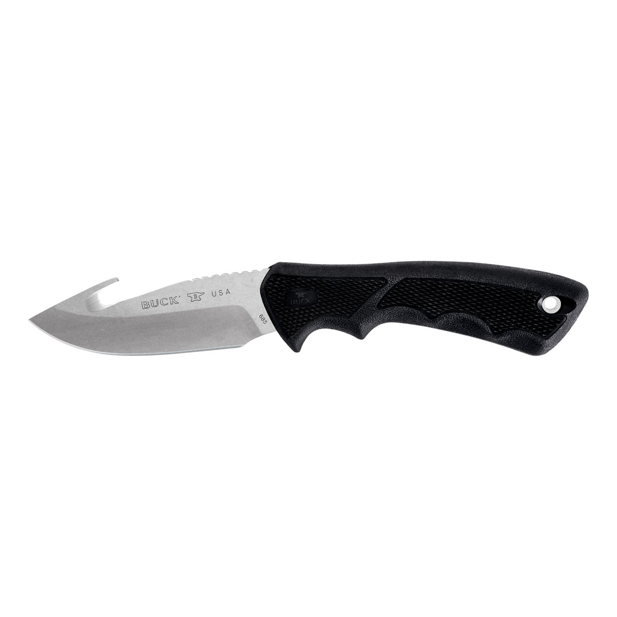 Buck® 685 BuckLite Max II Large Guthook Fixed Blade Knife | Bass Pro ...